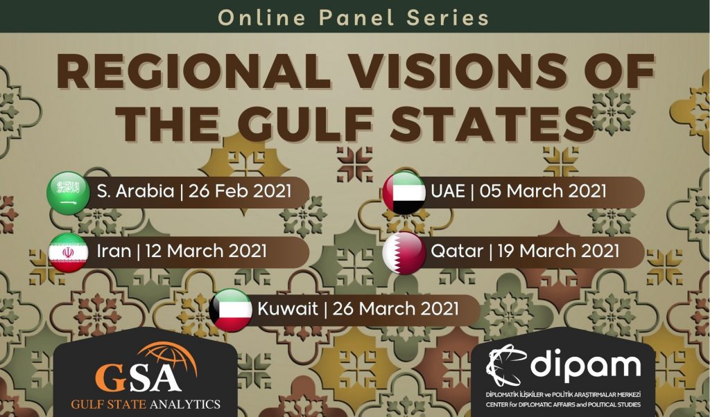 “Regional Visions of the Gulf States” Online Panel Series – DİPAM
